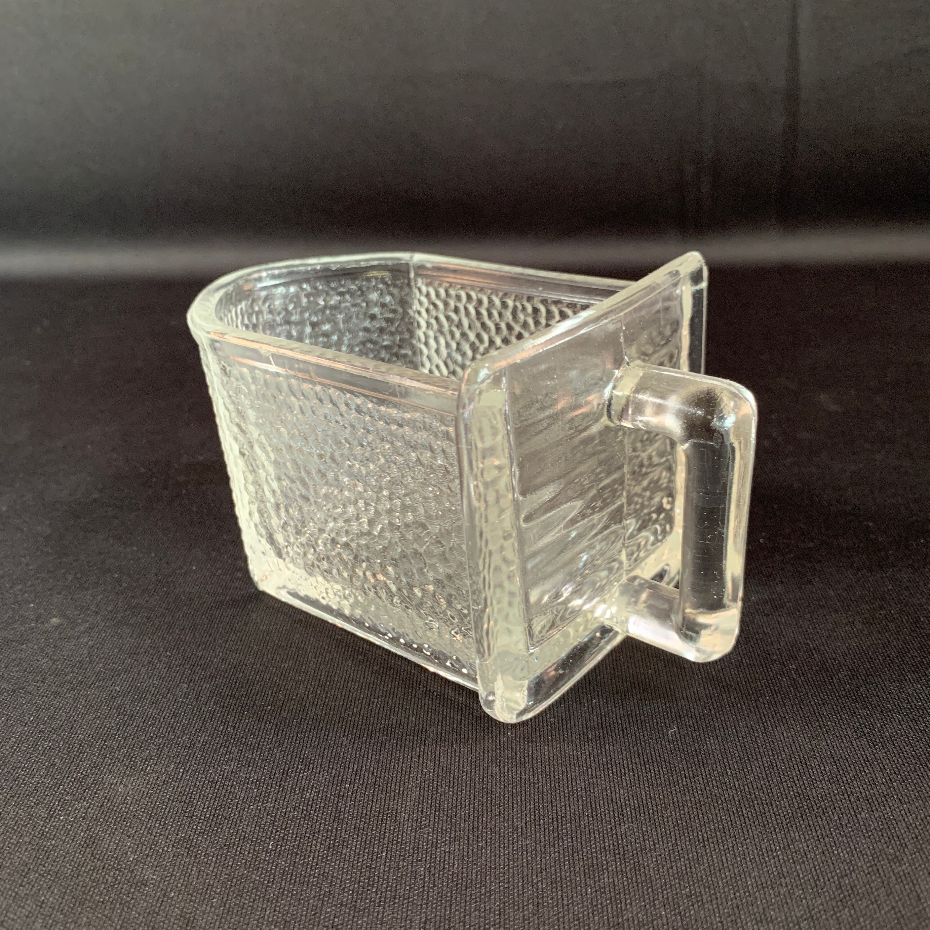 Vintage Glass Drawer Scoop With Handle and Pour Spout | Etsy