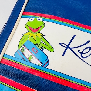 1979 Muppet's Bag Kermit the Frog (butterfly Original) Child's Suitcase ...