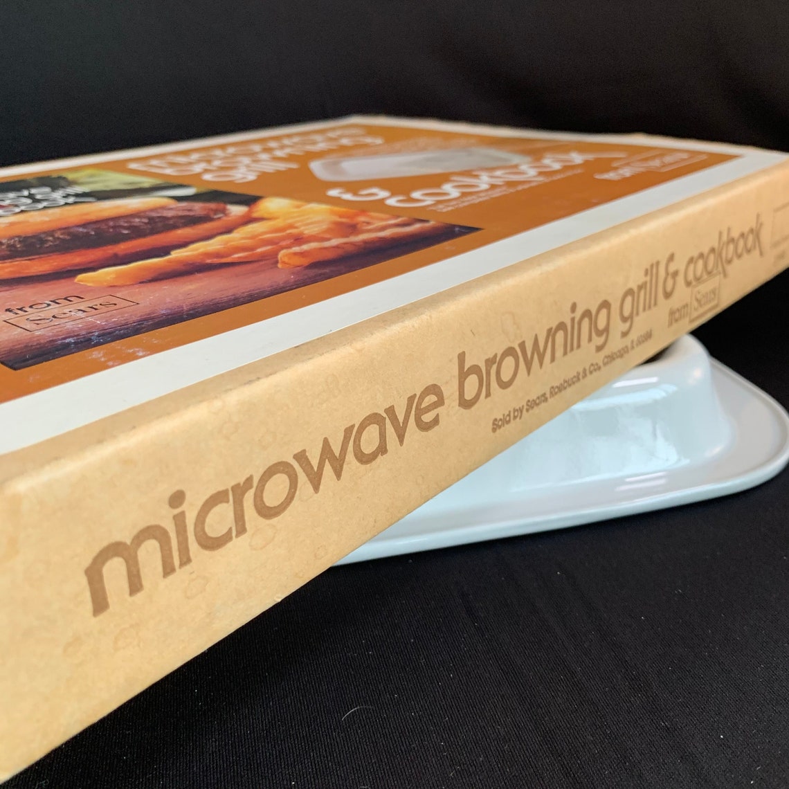 Family Size Corning Ware Microwave Browning Grill, 11-3/4" X 14-1/2 ...