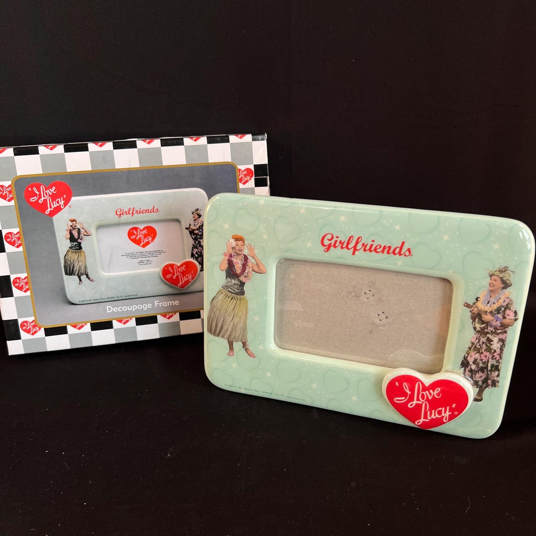 2003 I Love Lucy Girlfriend Picture Frame in Original Box and in Good ...