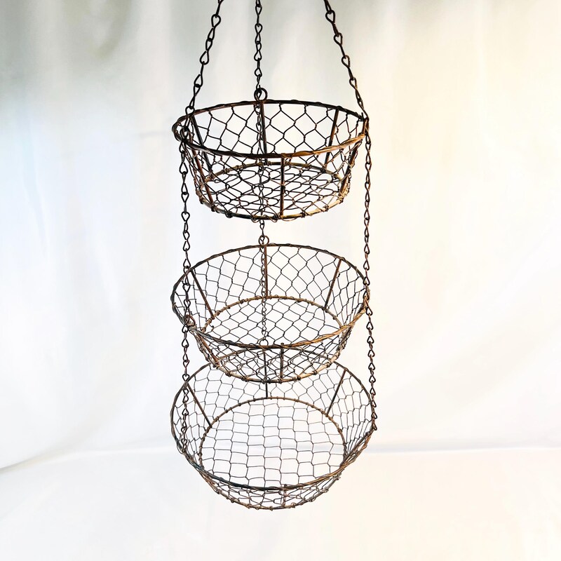 Chicken Wire Baskets - Etsy