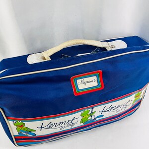1979 Muppet's Bag Kermit the Frog (butterfly Original) Child's Suitcase ...