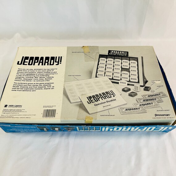 Double Jeopardy Board Game