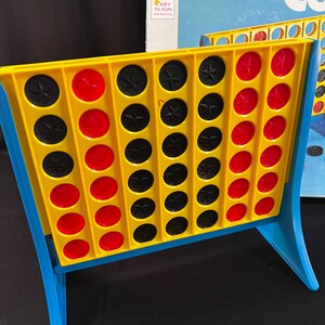 1977 Vintage Connect Four Game in Original Box, Complete With All ...