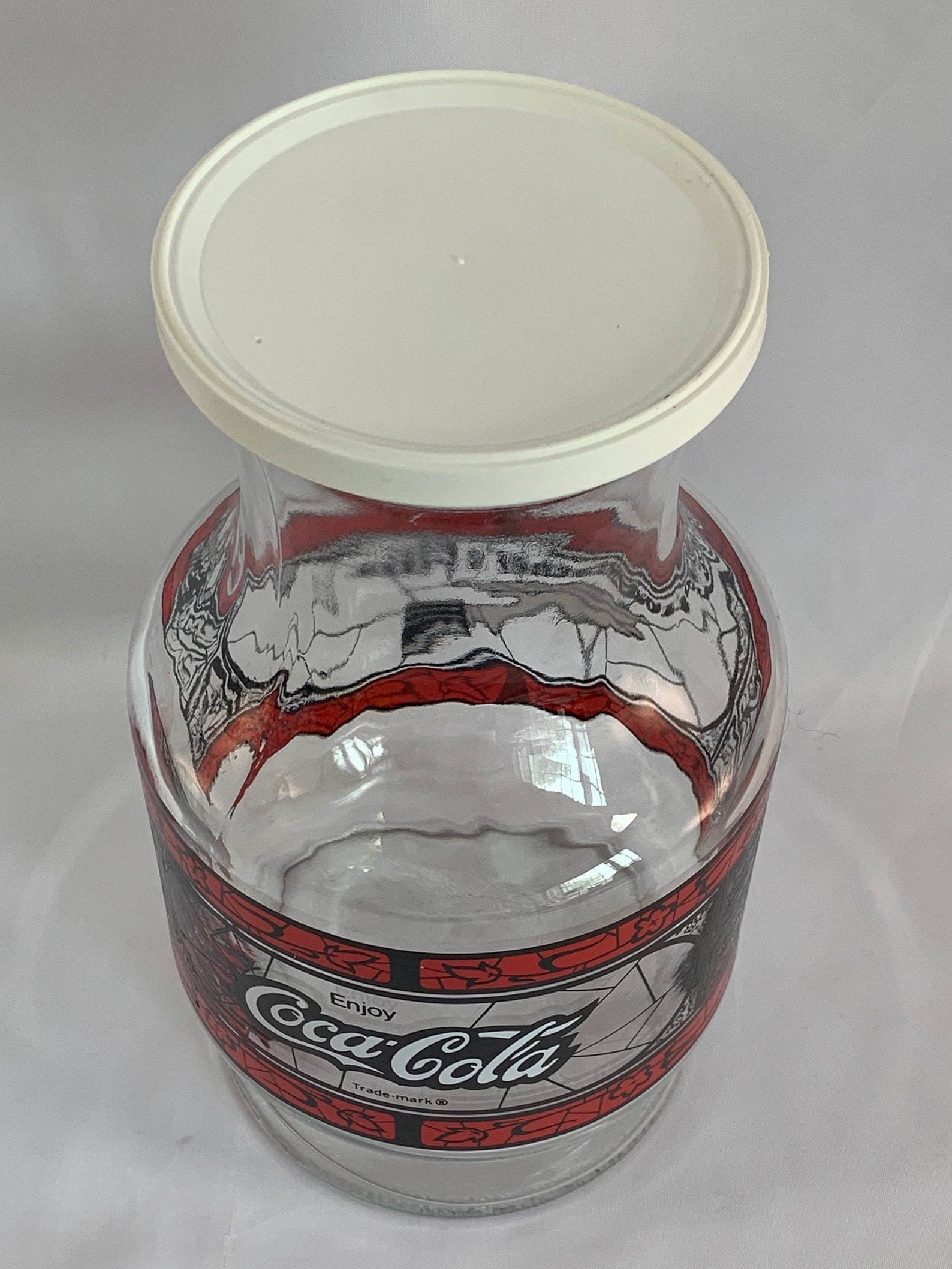 Classic Coca-cola Juice Pitcher/carafe Bright Colors - Etsy