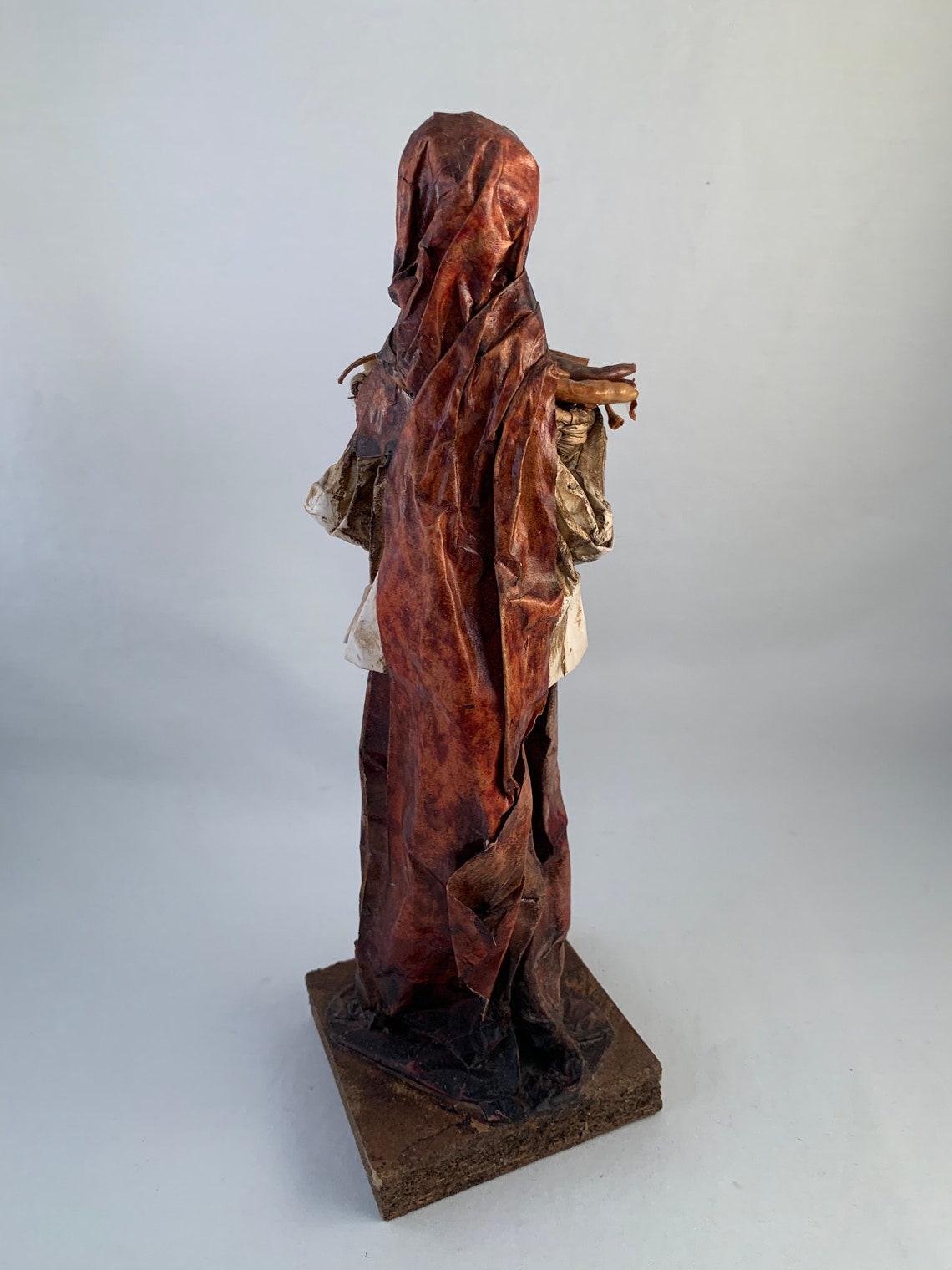 Vintage Mexican Folk Art Paper Mache Figure Sculpture | Etsy