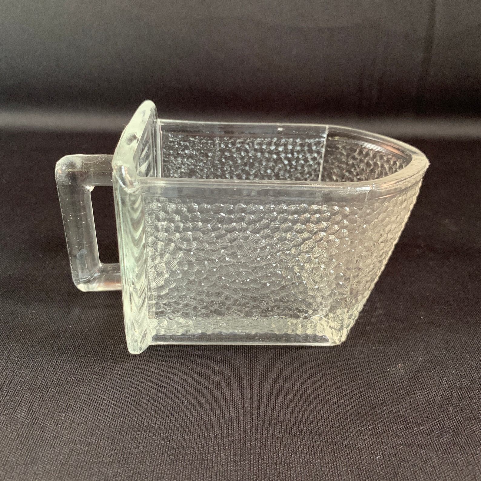 Vintage Glass Drawer Scoop With Handle and Pour Spout | Etsy