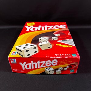 1998 Yahtzee Game by Lowe, Great Shakes, It's Yahtzee, Box in Used ...