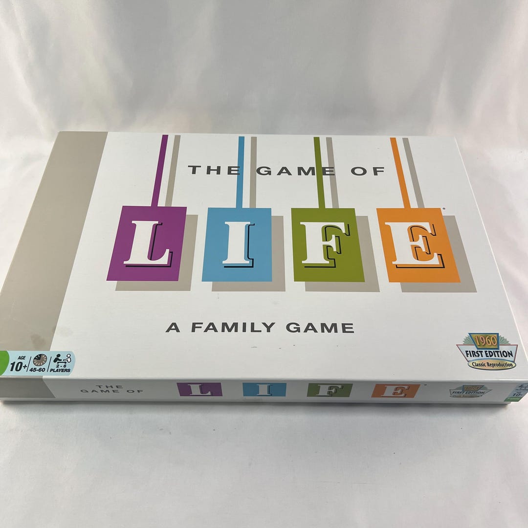 First Edition 1960 Classic Reproduction of the Game of Life Original ...