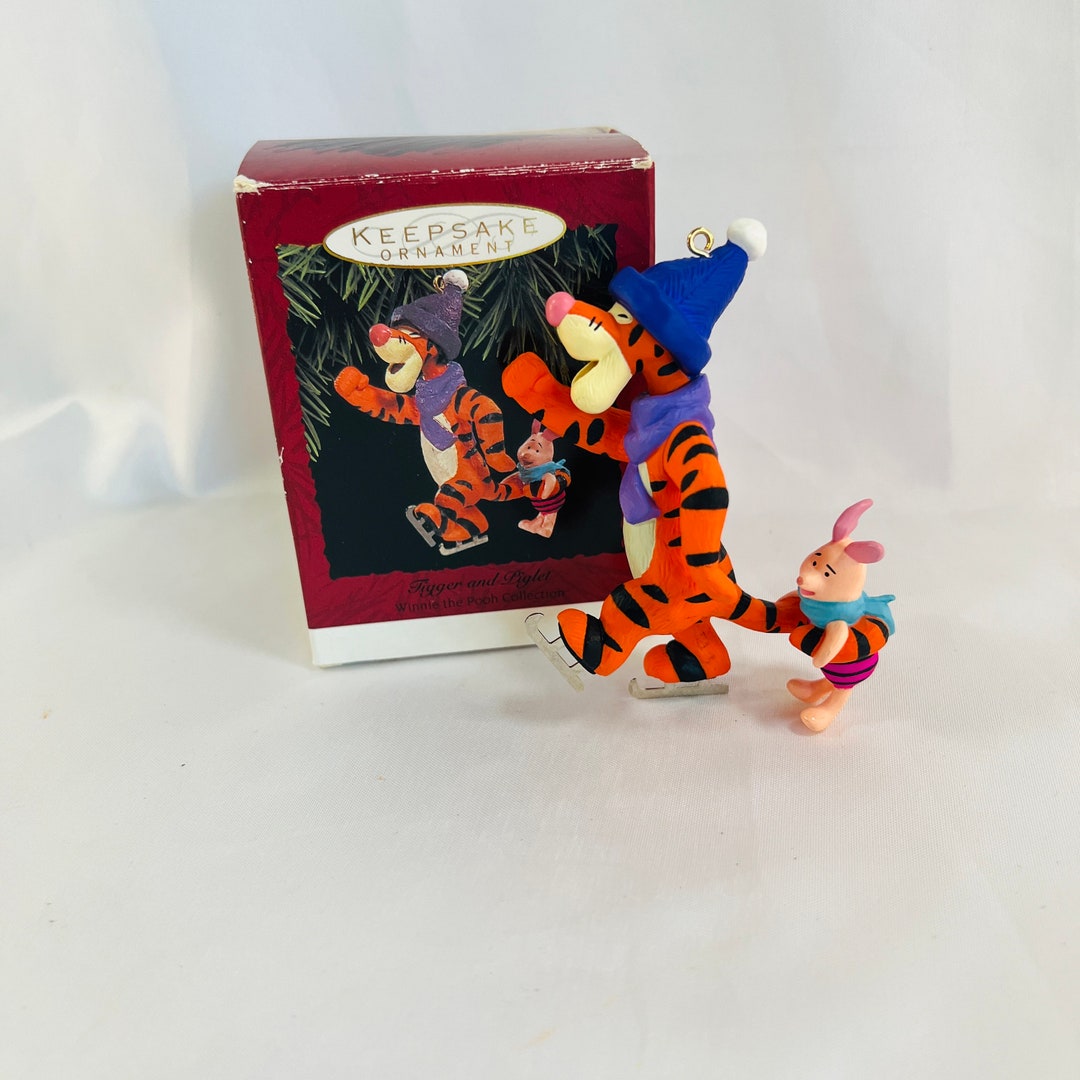 1993 Hallmark Tigger and Piglet Christmas Ornament, Winnie the Pooh ...