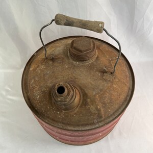 Vintage Gas Can in Rustic Condition, Original Color Was Red, En-el-co ...