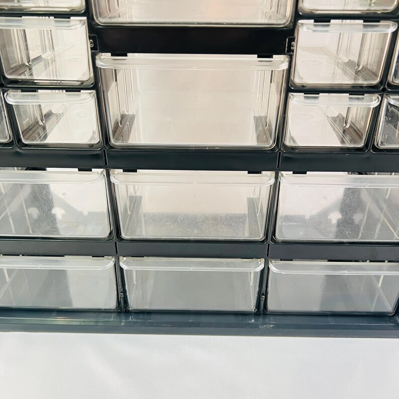 Extra Large Multi Drawer Organizer, Plastic Shell With 38 Plastic ...