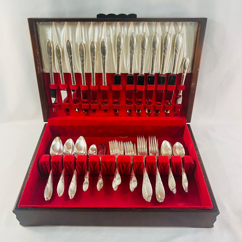 Sterling Silver Silverware Set - Etsy