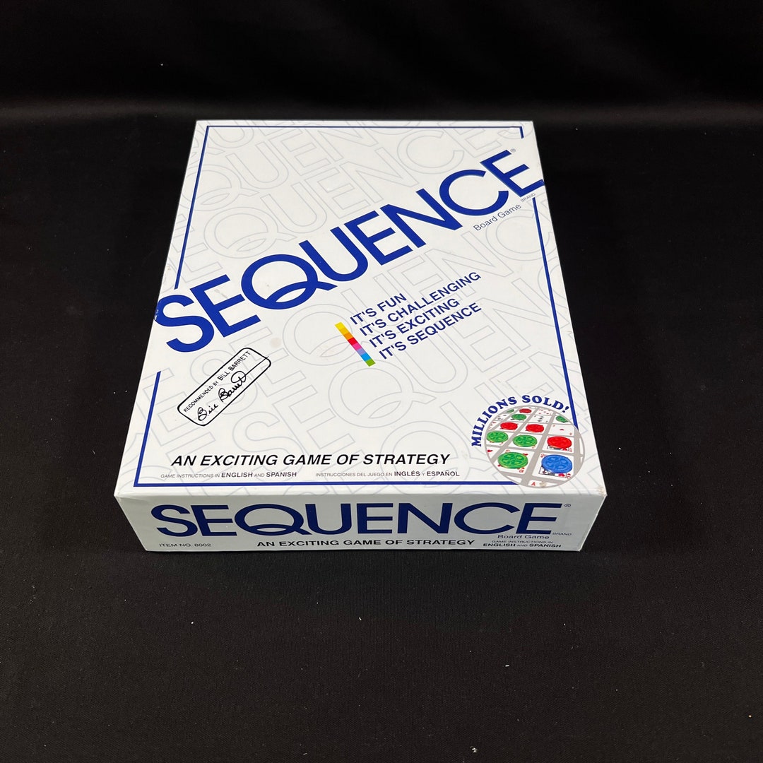 New/vintage 1995 Sequence Game an Exciting Game of Strategy - Etsy