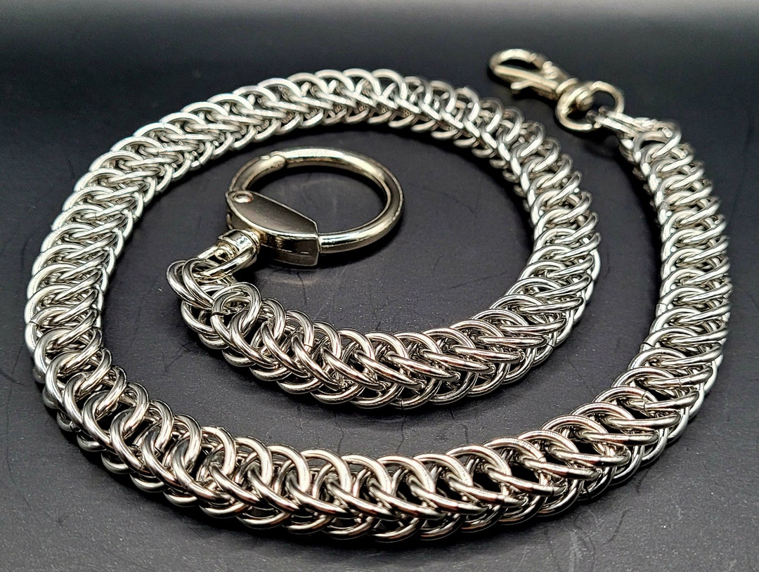 Stainless Steel Wallet Chain - Etsy
