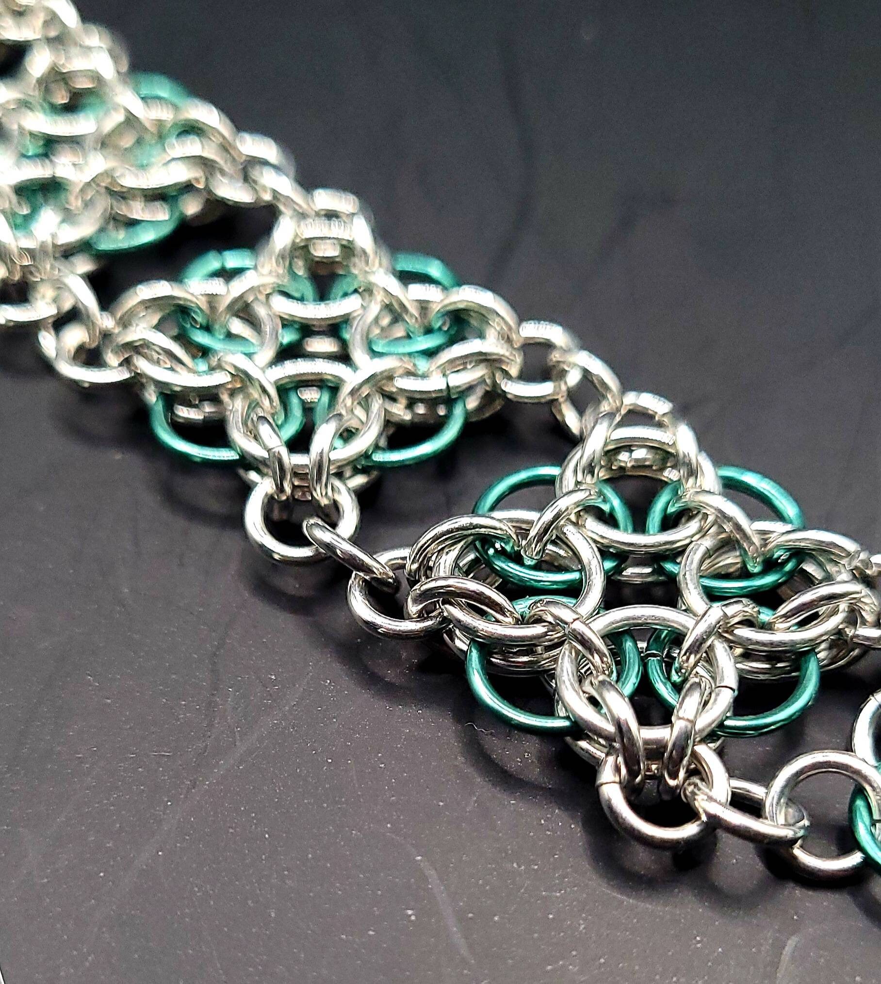 Celtic Chainmaille Bracelet - Etsy