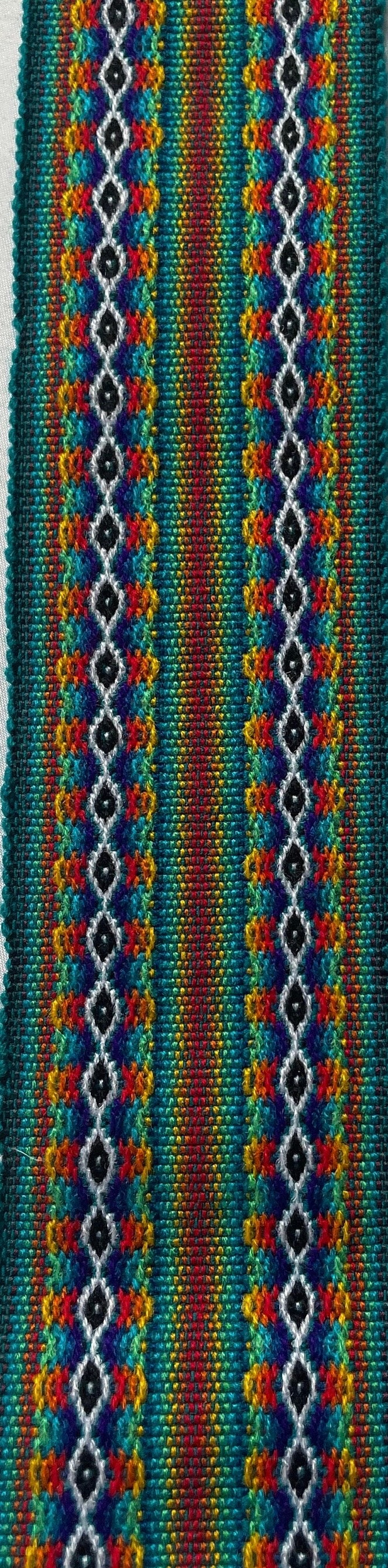 Ecuadorian Sash Belt/''hand Woven Sash/ Woven Ethnic Ribbon/ DIY Belt ...
