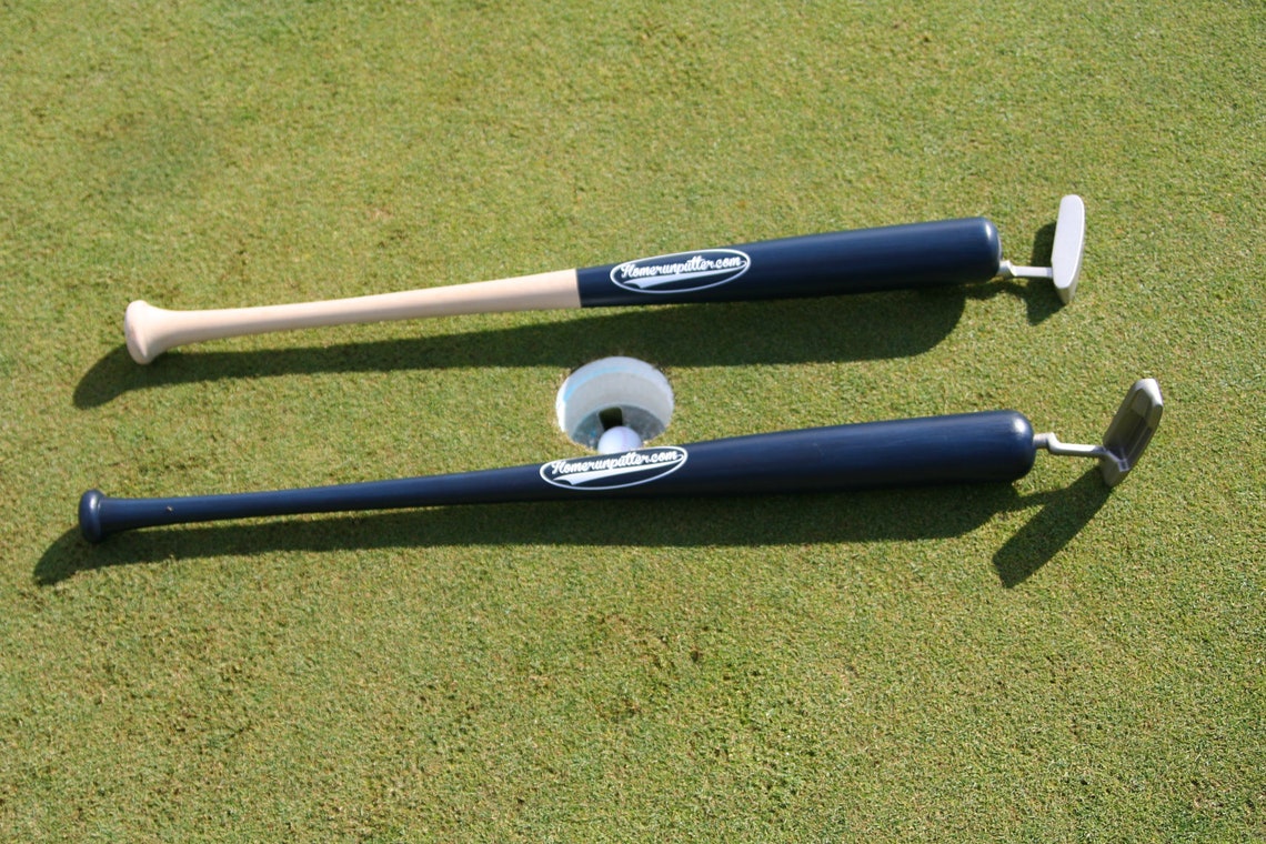 Wood Baseball Bat Golf Putter Right Handed - Etsy