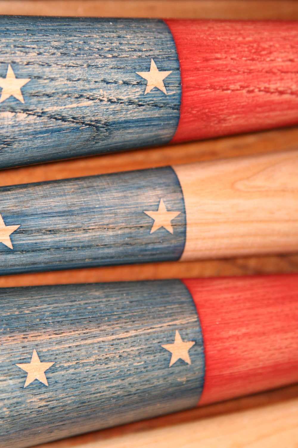 Rustic Baseball Bat American Flag Made With 29 Inch Bats | Etsy