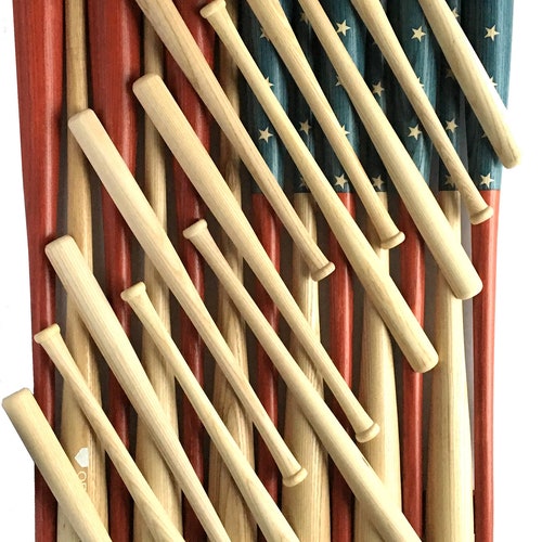 13 Baseball Bat Halves to Make American Flag. 18 Inch Bats - Etsy