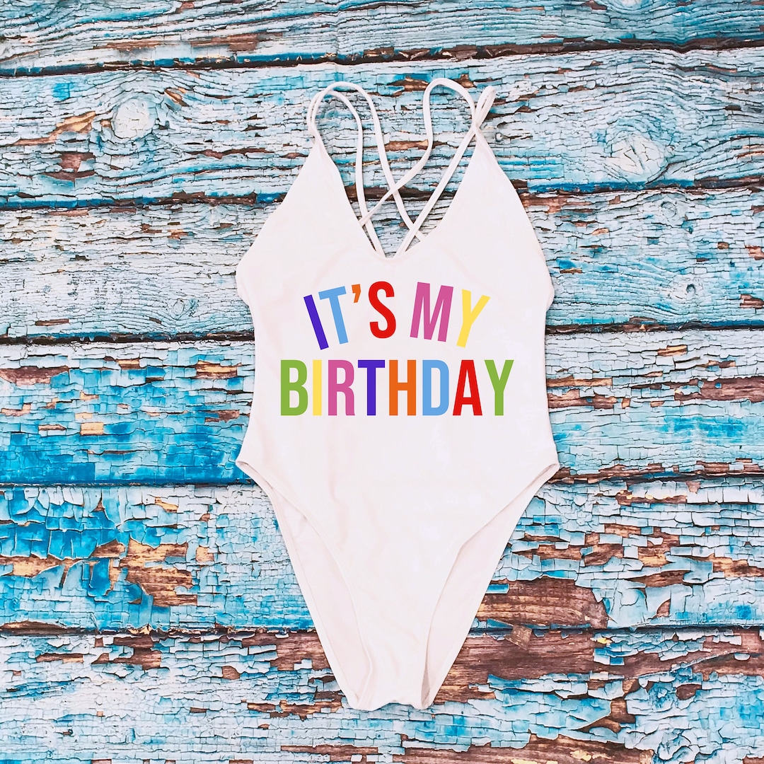 It's My Birthday Swimsuit, Birthday Squad, Bachelorette Swim, Birthday ...