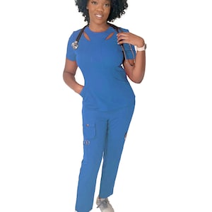 Ceil Blue Uniform Set AKA ‘oxygen’ Trendy - Etsy