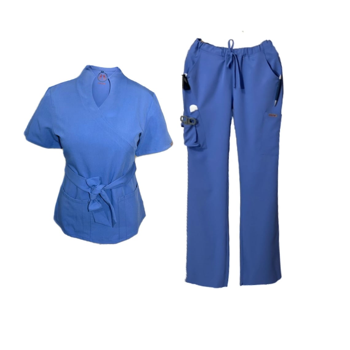 Ceil Blue Medical Scrub Suit Soft Stretch Fabric. Also at Www ...