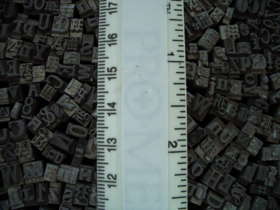 SMALL Asst'd. Letterpress 16 Ounces - Etsy