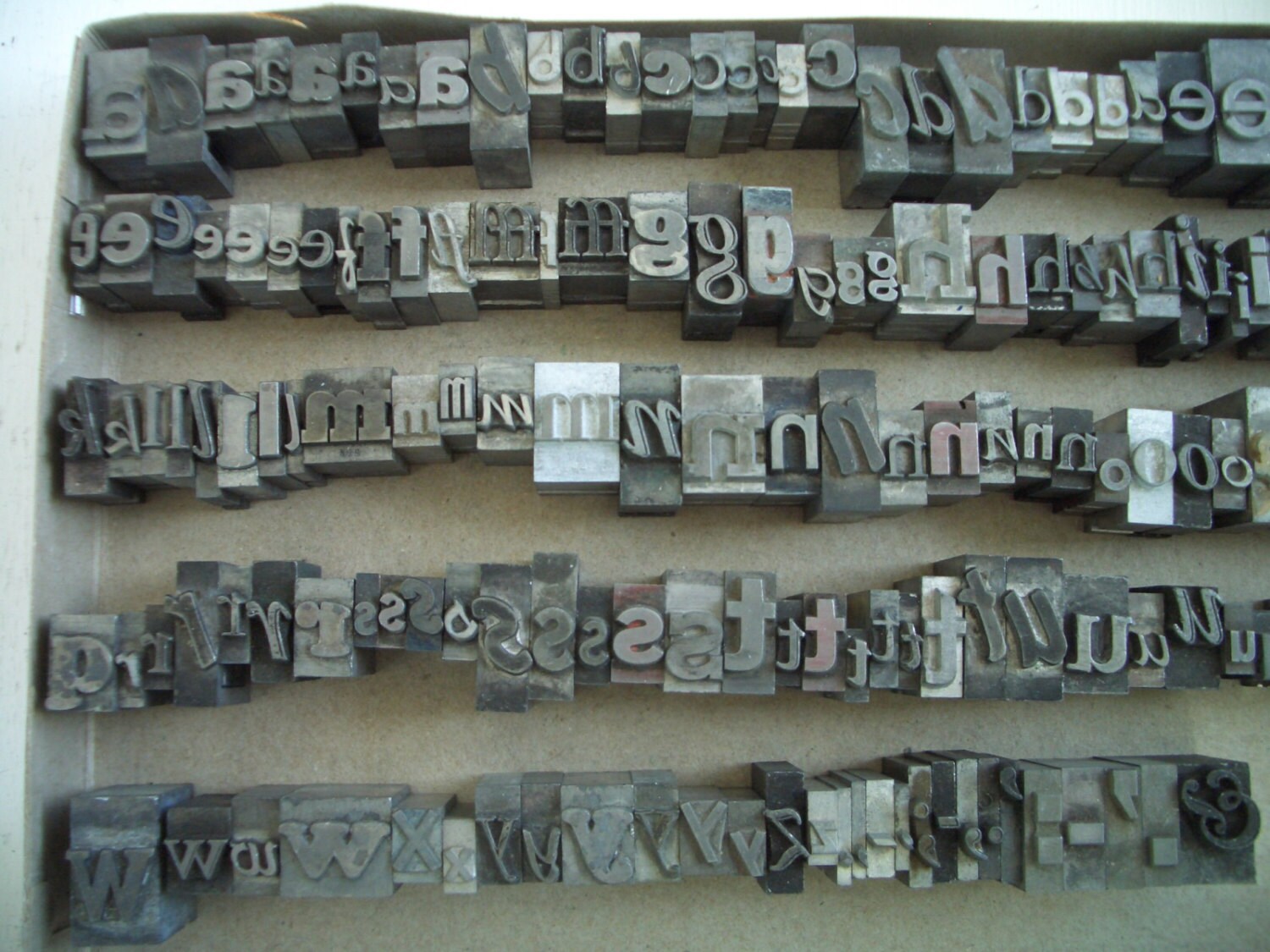 SSC - FULL, HUGE Lower Case Alphabet - Misc. Fonts and Pts ...