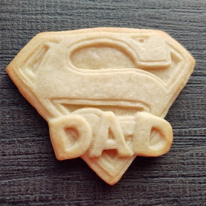 Super Dad Silicone Cookie Mold - Etsy