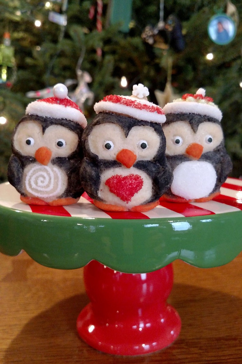 Mini Penguin Silicone Cookie Mold - Etsy