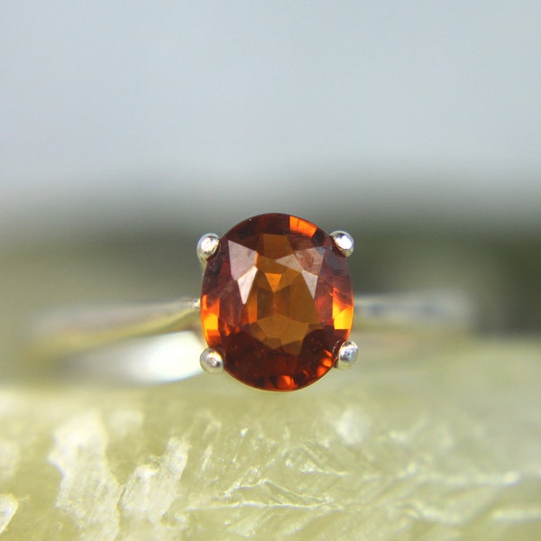Garnet Ring - Etsy