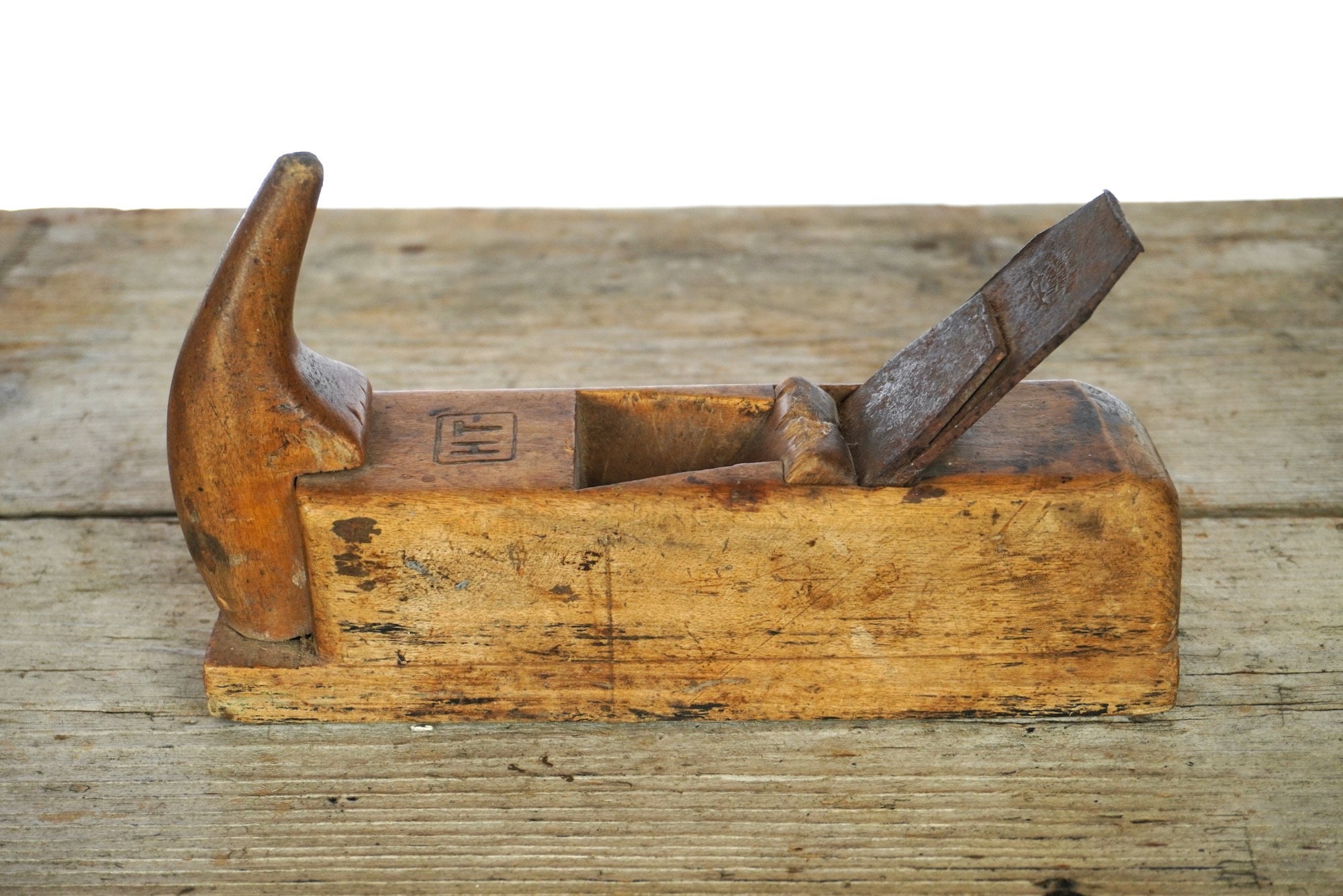 Vintage Swedish ht Wooden Hand Plane With Handle Woodworking Planer ...