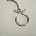 Vintage Snellen Eye Chart Keychain - VTG Black & Silver Metal ...