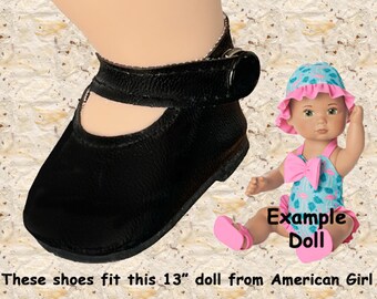 Vintage Red Vinyl Side Snap Doll Shoes Fits American Girl 13 - Etsy