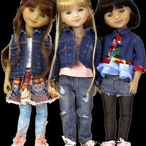 Vintage White Ankle Tie Doll Shoes, Fits Ruby Red Fashion Dolls, Doll ...