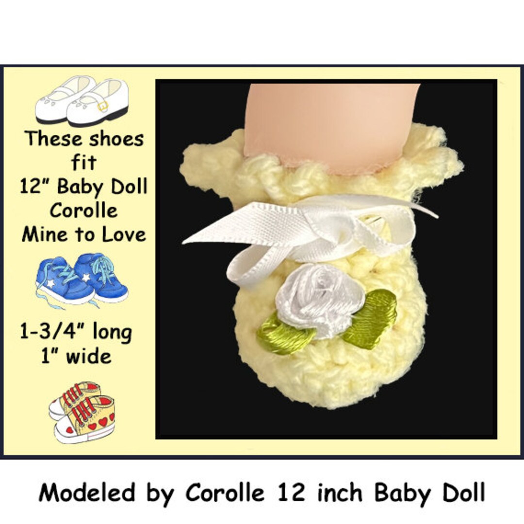 Fits 12 Inch Baby Dolls Corolle Calin & Tido, Mine to Love and Tiny ...