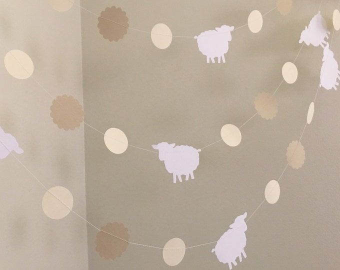 Little Lamb Baby Shower Decorations Lamb 1st Birthday Party Decorations ...