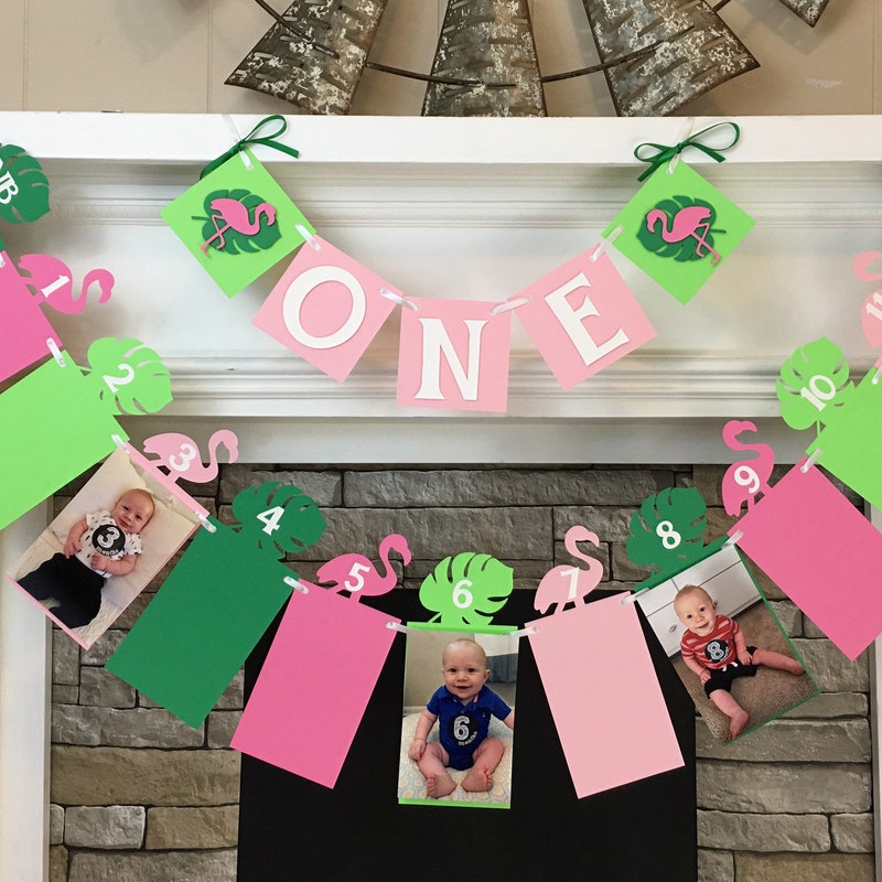 Flamingo Banner - Etsy