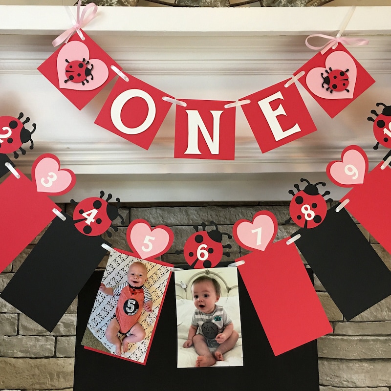 Ladybug Banner - Etsy