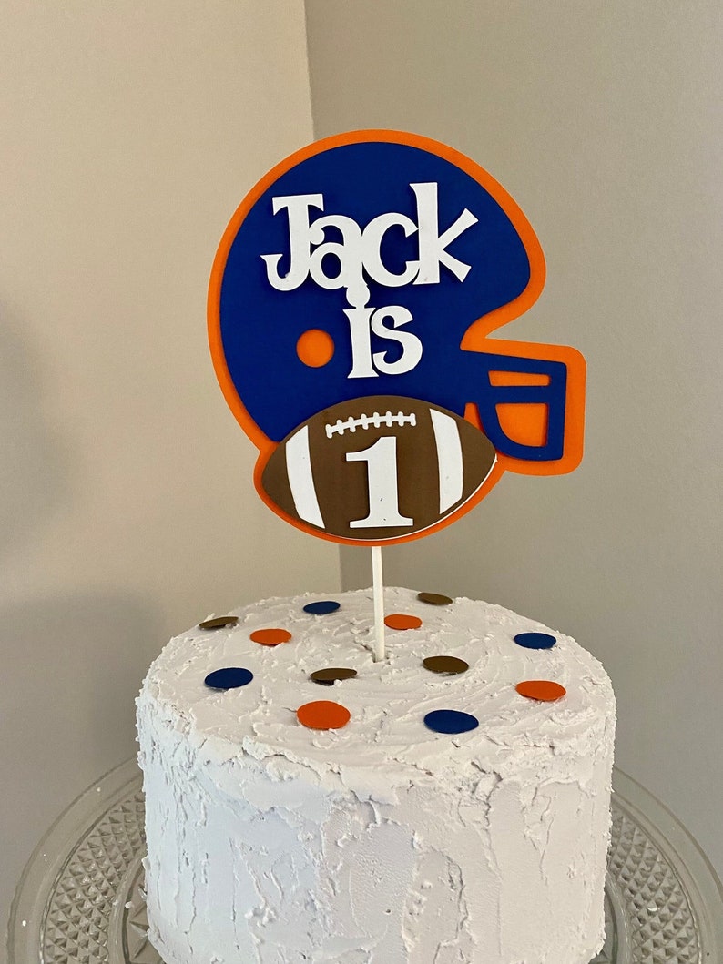 Football First Birthday Decorations Football 12 Month Photo - Etsy