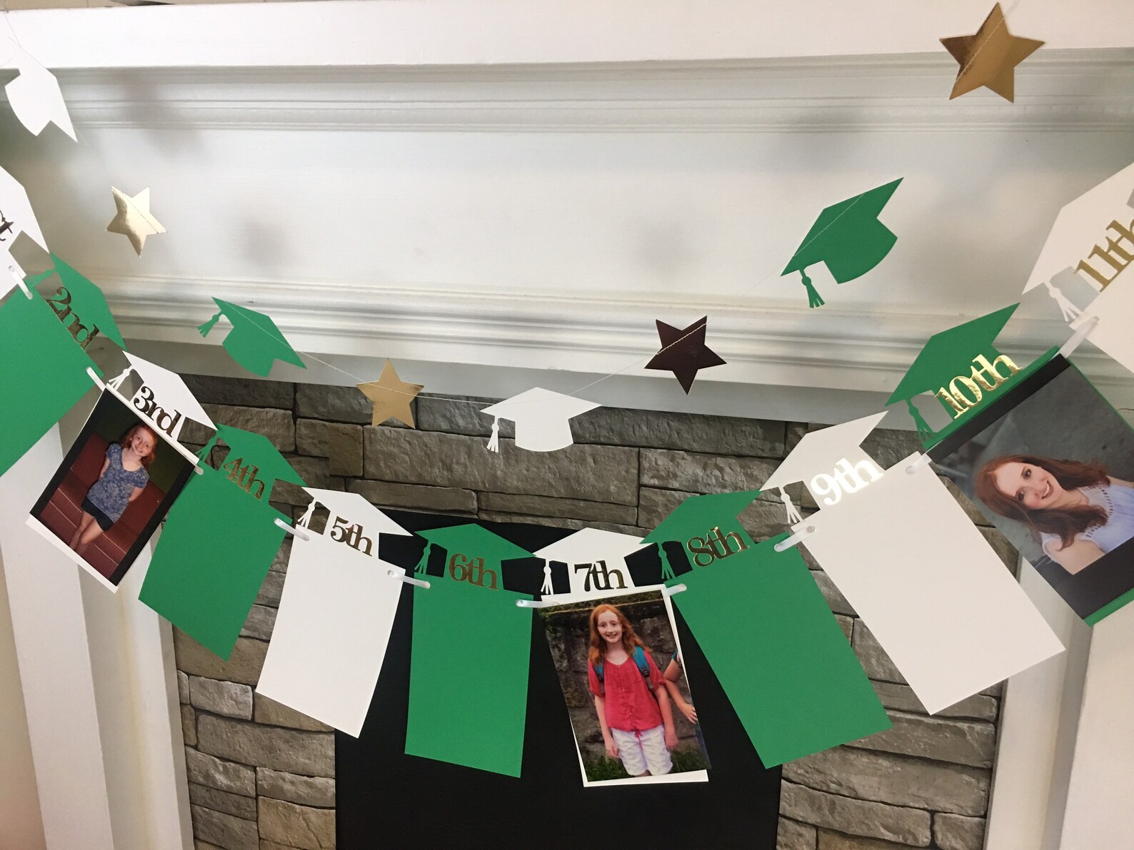 Graduation Photo Banner Graduation Party Decorations K-12th | Etsy