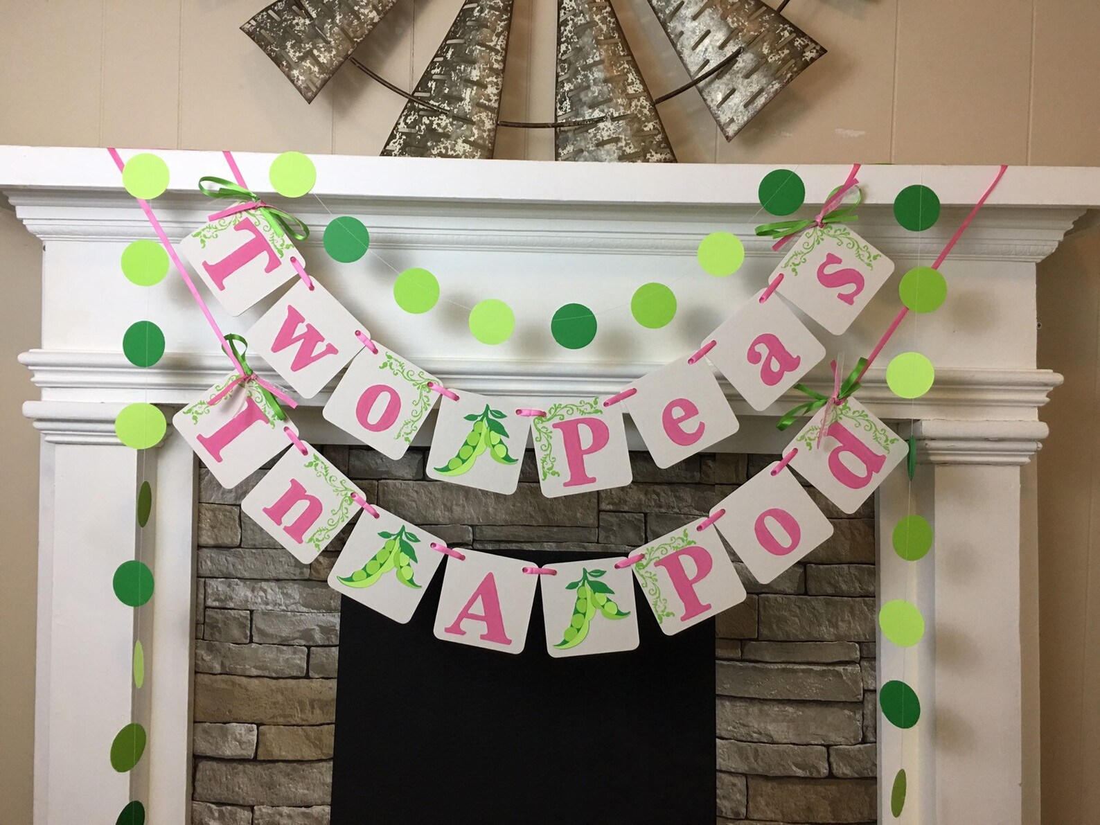 Two Peas in a Pod Baby Shower Decorations Twins Baby Shower - Etsy