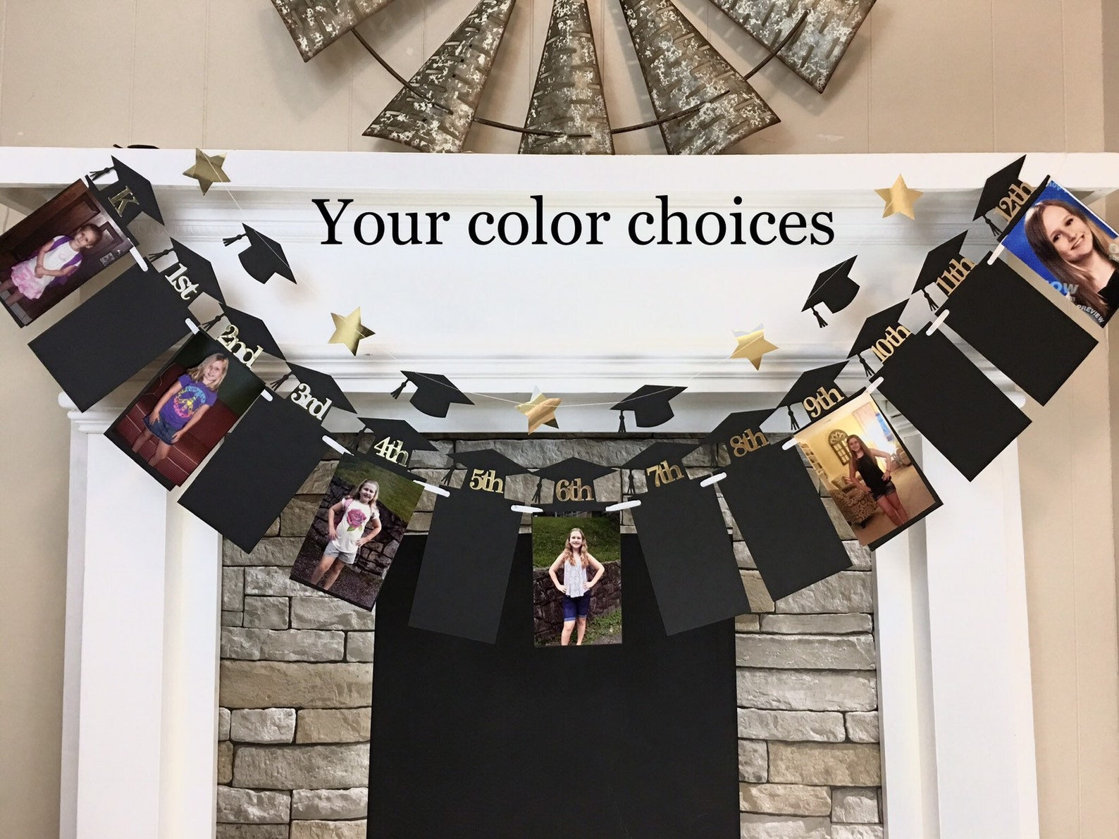 Graduation Photo Banner Graduation Party Decorations K-12th | Etsy
