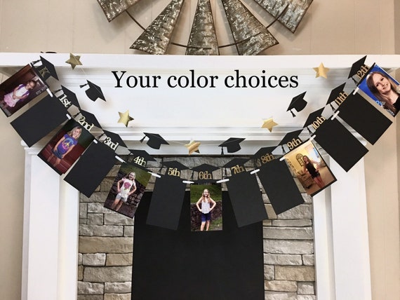 Graduation Photo Banner Graduation Party Decorations K-12th Grade Photo ...
