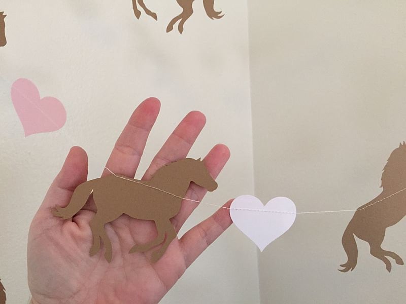 Horse Birthday Party Decorations Pony Garland Horse Garland Cowgirl ...