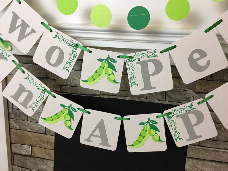 Two Peas in a Pod Baby Shower Decorations Twins Baby Shower - Etsy