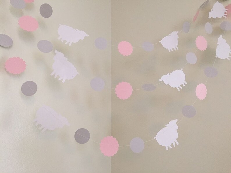 Little Lamb Baby Shower Decorations Lamb 1st Birthday Party Decorations ...