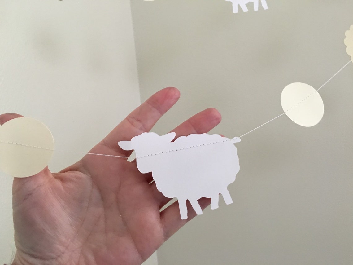 Little Lamb Baby Shower Decorations Lamb 1st Birthday Party Decorations ...