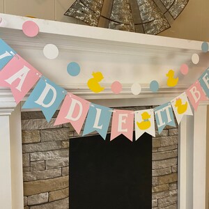 Waddle It Be Gender Reveal Decorations Rubber Duck Shower Decorations ...